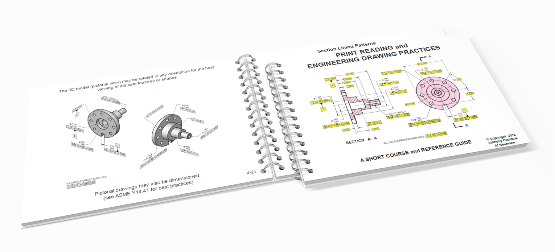 Print Reading & Engineering Drawing Practices Textbook
