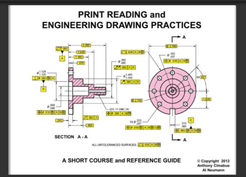 Ebook Print Reading and Engineering Drawings - Geotol.com